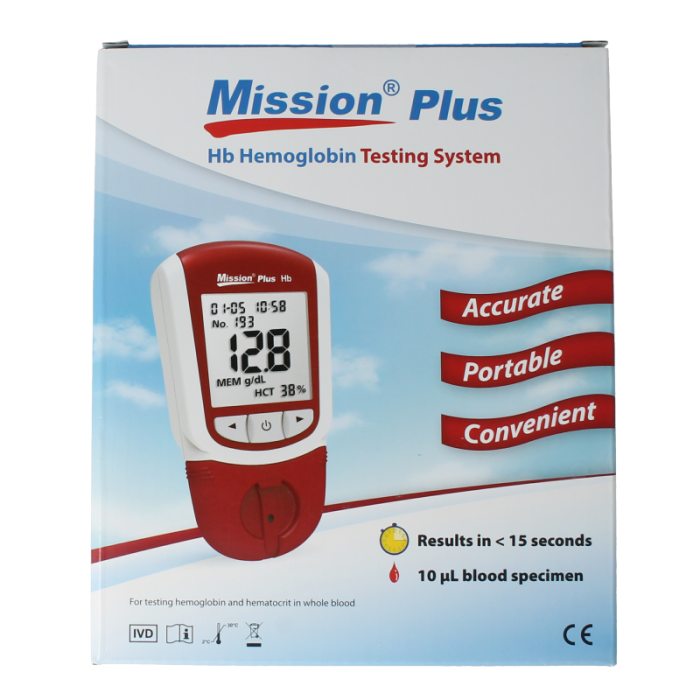Mission Hematocriet HB+ meter startkit | Service Apotheek Webshop