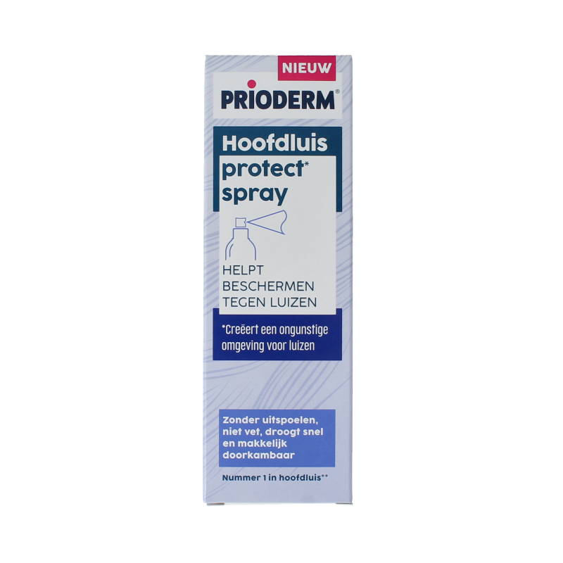 Prioderm Hoofdluis spray & protect | Service Apotheek Webshop
